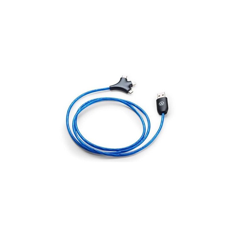 Cable de charge multifonction collection Volkswagen